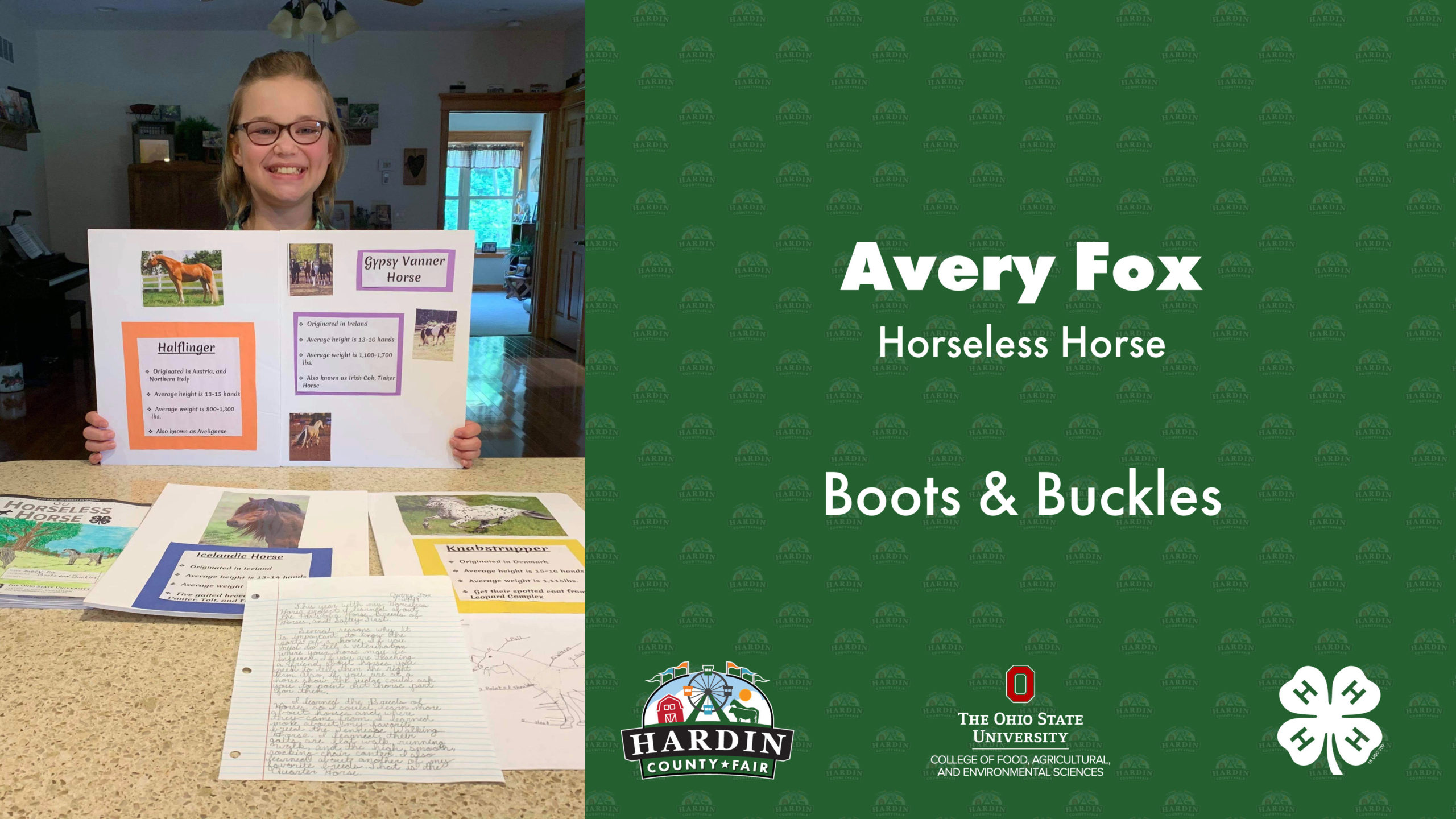 Non-Livestock Project - Avery Fox - Hardin County Fair